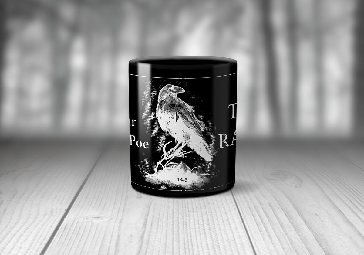 The Raven Mug, The Raven by Edgar Allan Poe Mug – Universal Zone