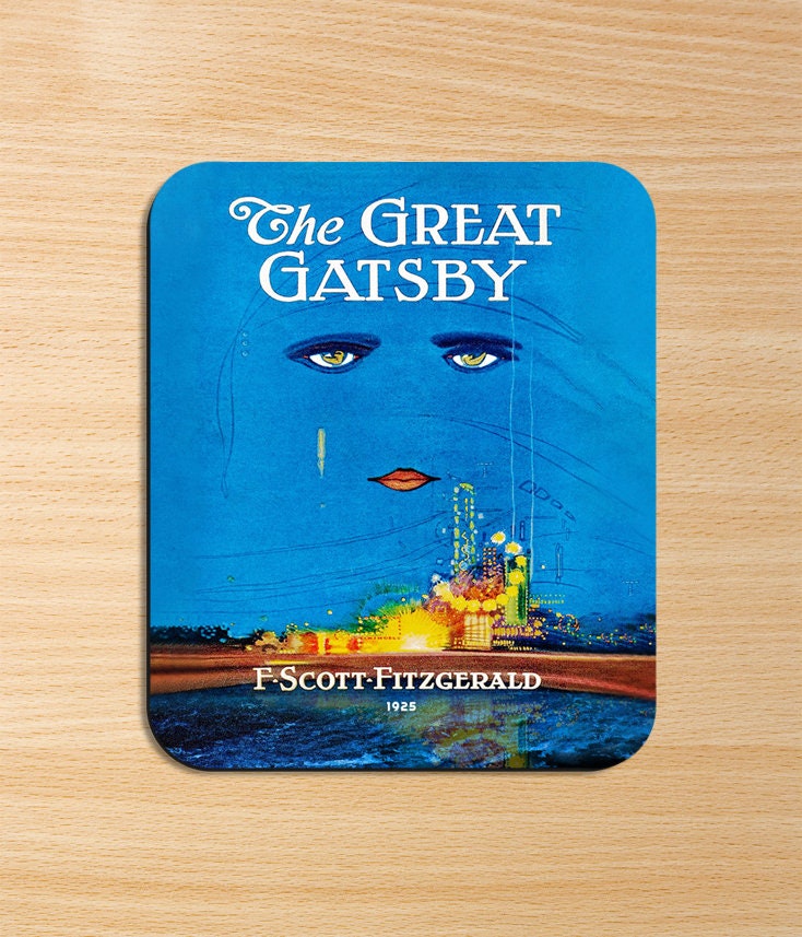 The Great Gatsby by F. Scott Fitzgerald Mouse pad (Title Page). Litera ...